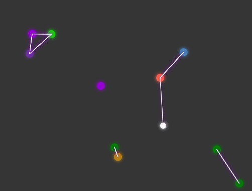 Interactive Particles Animation In Pure Javascript Css Script 4789