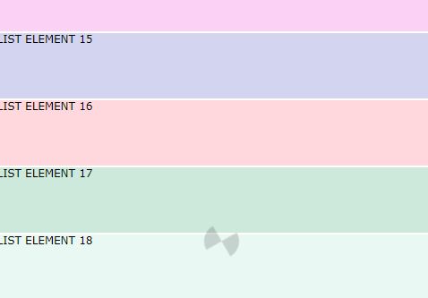 Dynamic Infinite List In Vanilla JavaScript - Infilist | CSS Script