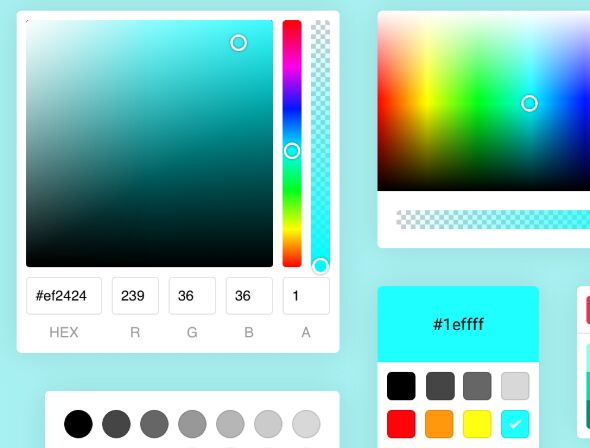 Powerful Color Picker Components In Pure Javascript Colorpickerpro 6066