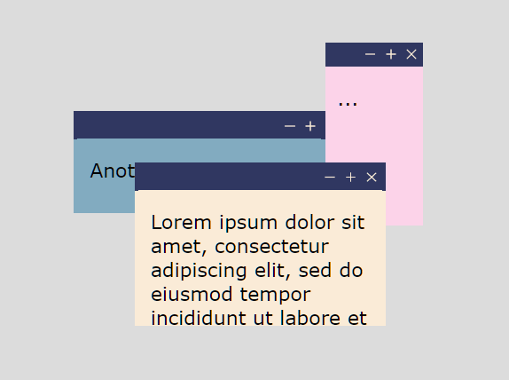 Drag/Resize/Minimize/Maximize/Close Any Elements - interactiveJS | CSS ...