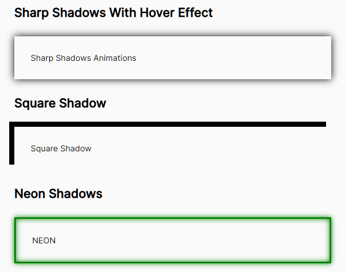 Interactive Box And Text Shadow Library Shadowcss Css Script