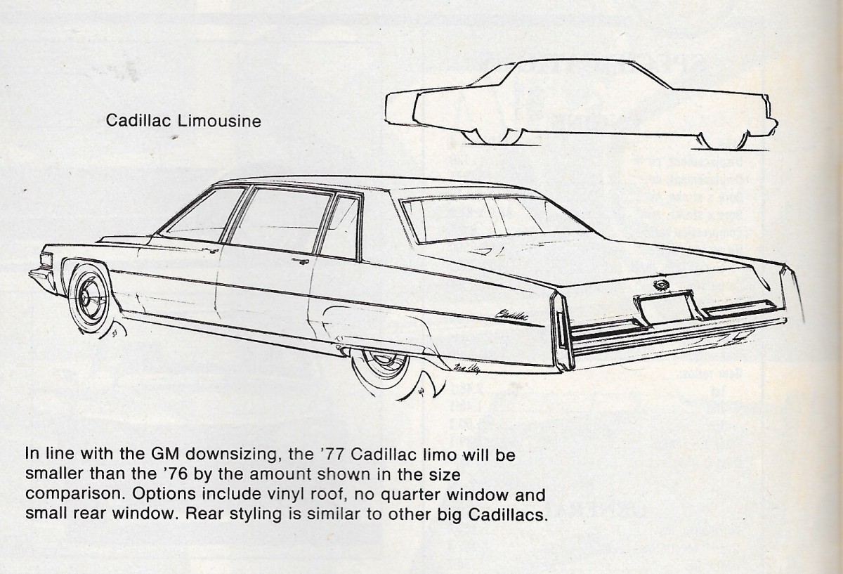 Vintage Article: 1977 Domestic New Car Preview Sketches – Sometimes The ...