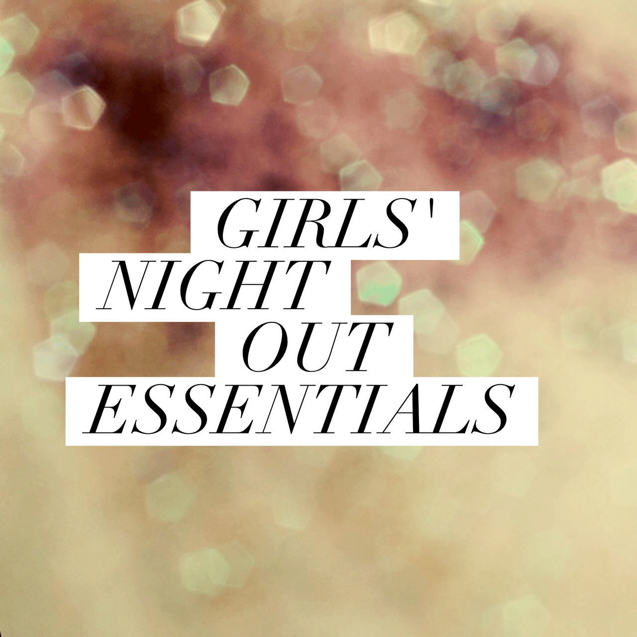Girls' Night Out Essentials | DAMASK SUITCASE