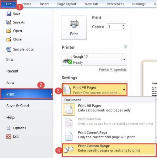 10 Useful Tips to Print Your Word Document Better - Data Recovery Blog