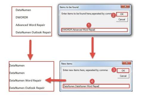 How To Find And Replace Multiple Items In Your Word Document Data how-to-find-and-replace-multiple-items-in-your-word-document-data