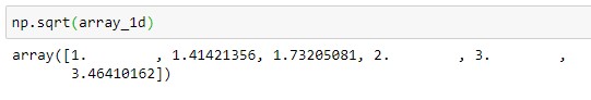 Numpy Square Root : Calculate the Square Root of a Numpy Array