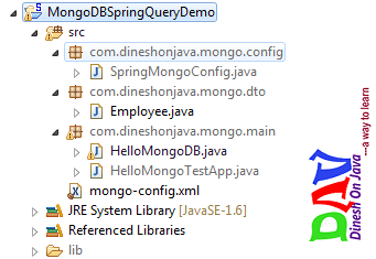 Spring Data MongoDB : Query document - Dinesh on Java