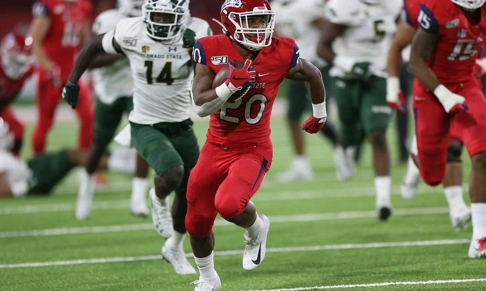 Ronnie Rivers and Fresno State Run Wild on UConn, 45-0 - NFL Draft ...