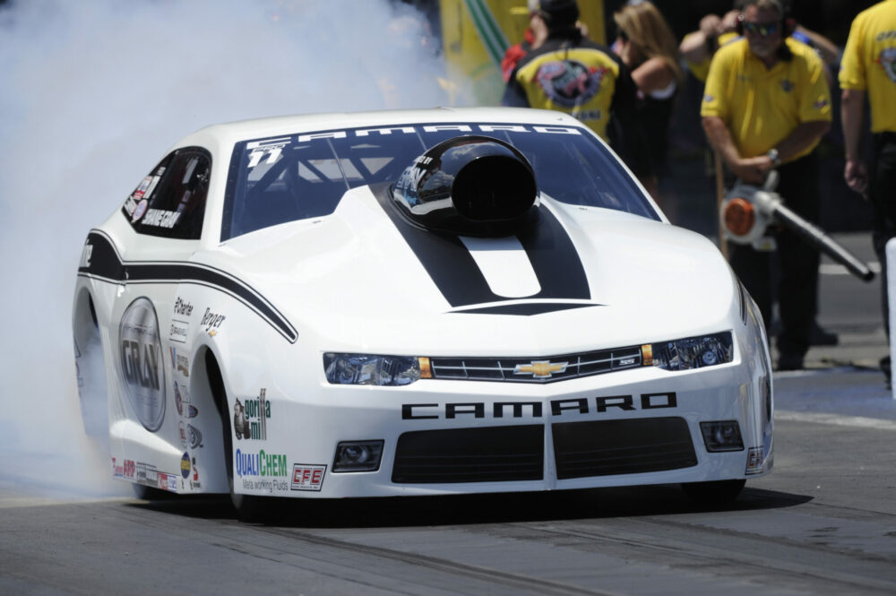 SHANE GRAY AIMING FOR CONSISTENCY AND FIRST PRO STOCK WIN OF 2014 AT O ...