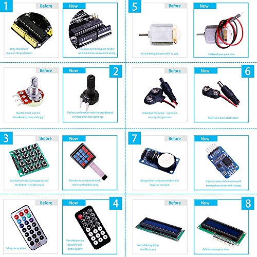 Elegoo Uno R3 Project Kit The Most Complete Starter Kit With Tutorial For Arduino Learner63