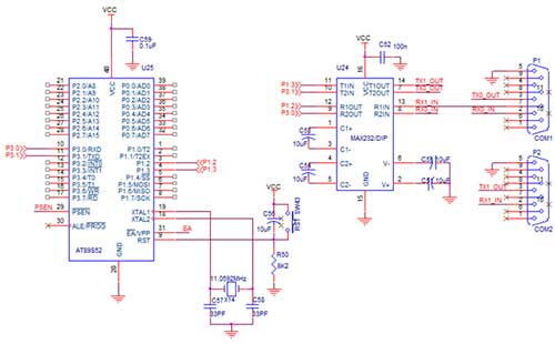 8051 Microcontroller Basic Circuit Diagram - Circuit Diagram