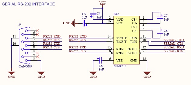 Max232 Circuit Diagram