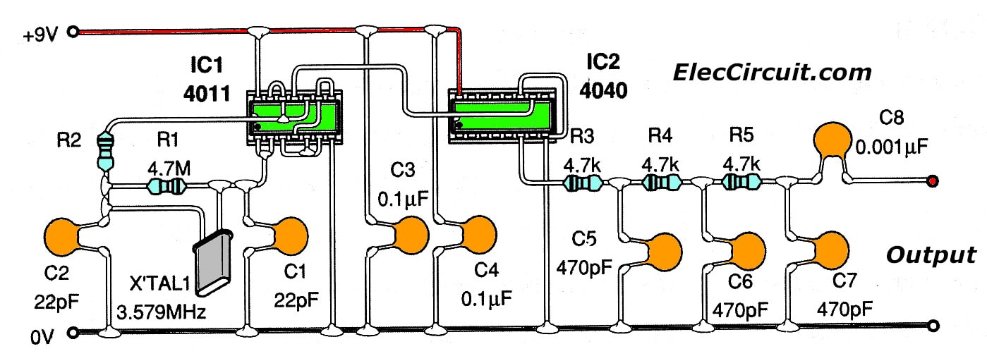 Rf Signal Generator Circuit Schematic