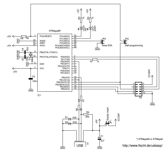 Pic In Circuit Programmer Schematic