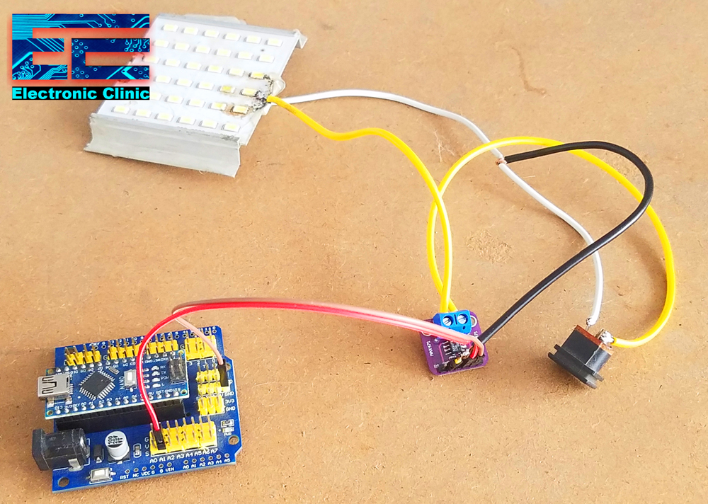Max471 Current Sensor with Arduino and 16x2 LCD, Max471 Arduino