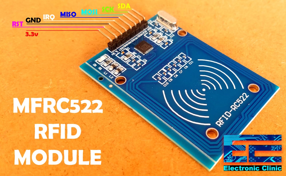 Arduino Mfrc522 Rfid Module Pinout Interfacing And How To Read Rfid Tags