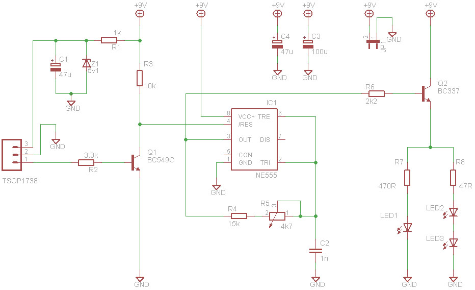 Ir Repeater Circuit Diagram