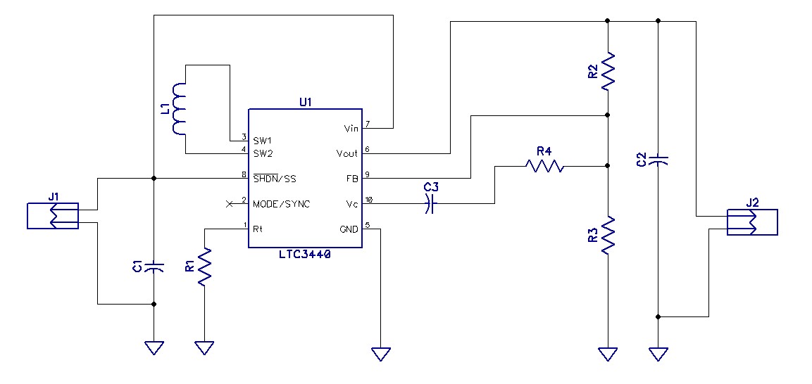 Synchronous Buck Converter Circuit Diagram