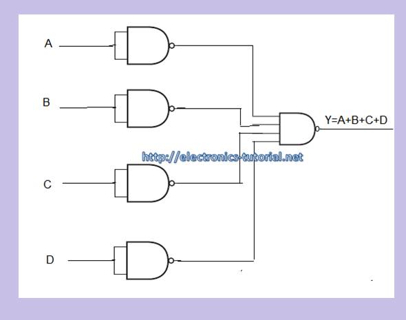 Circuit Diagram For Light Detector Using Nand Gate
