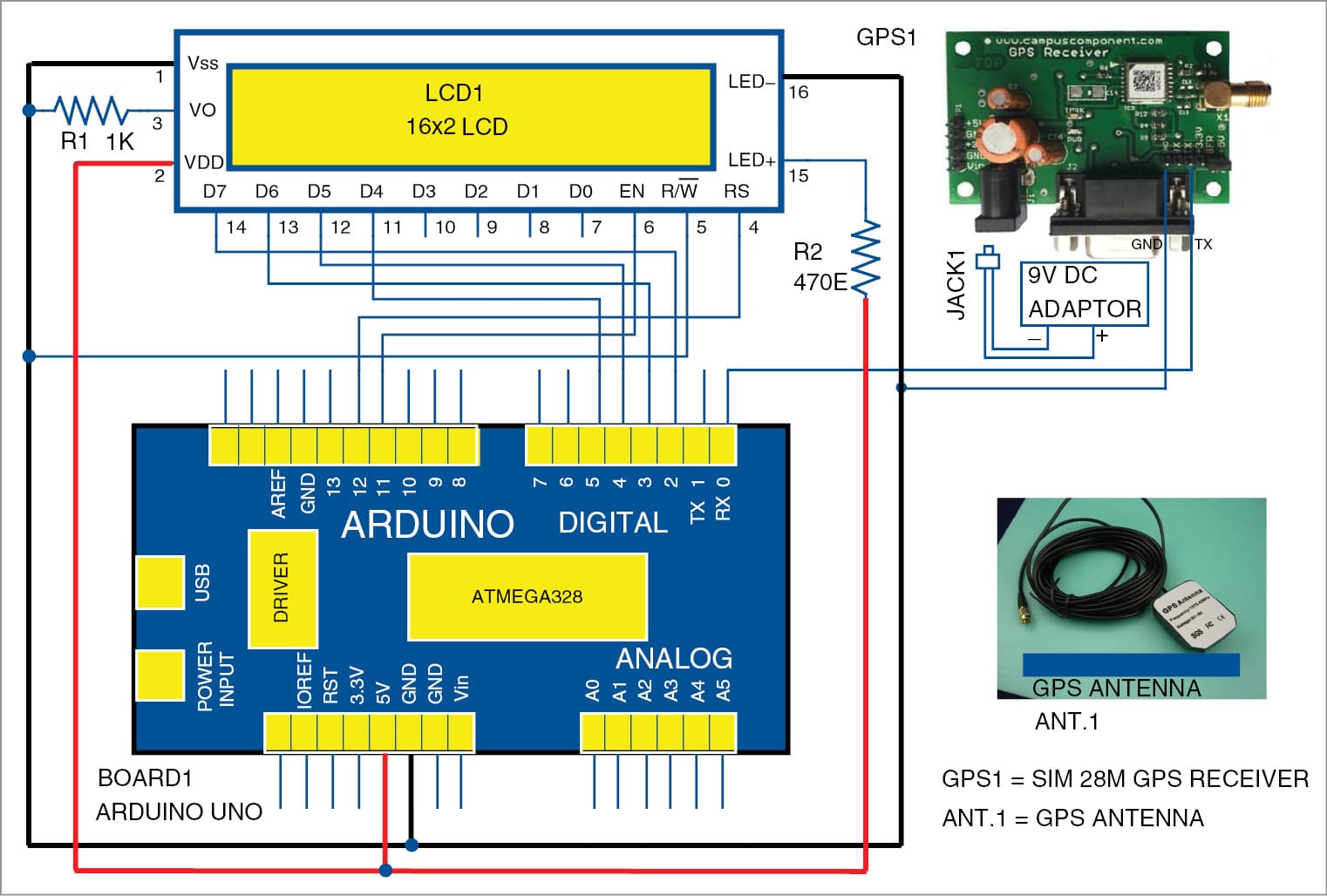 Arduino Uno Circuit Diagram Diagram Board