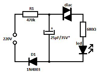 Simple Led Blinking Circuit Diagram - Circuit Diagram