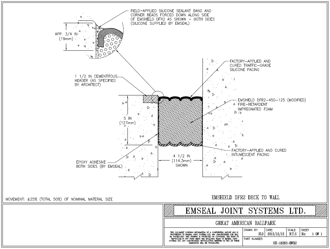 Fire Rated Expansion Joint Engineered Judgments for Fire Rated ...