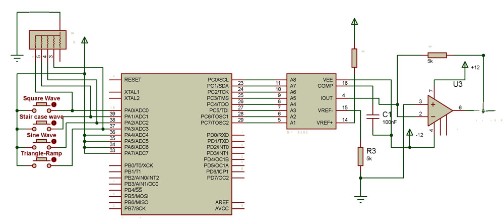 Pc Based Function Generator Circuit Diagram - Circuit Diagram