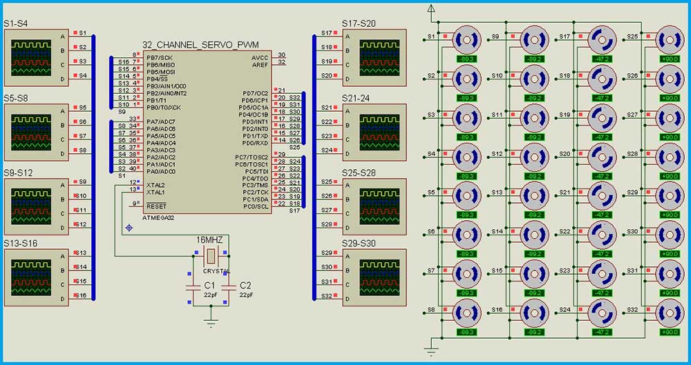 Line Follower Robot Circuit Diagram Using Atmega32 - Circuit Diagram