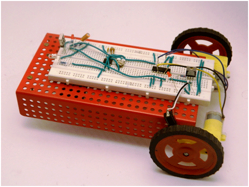 How To Make Simple Circuit Robot Using Arduino Uno