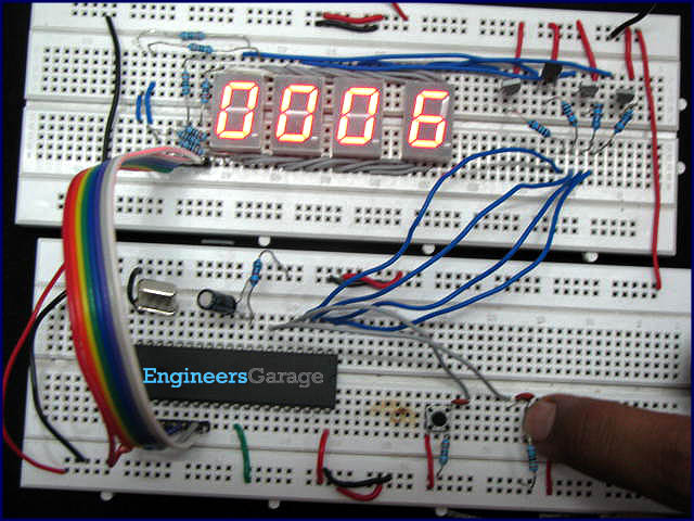 4 Digit Up Down Counter Circuit Diagram - Wiring Digital and Schematic