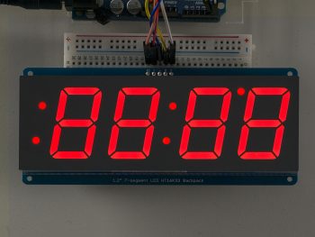 4-Digit 7-Segment I2C Display | Exploring Arduino
