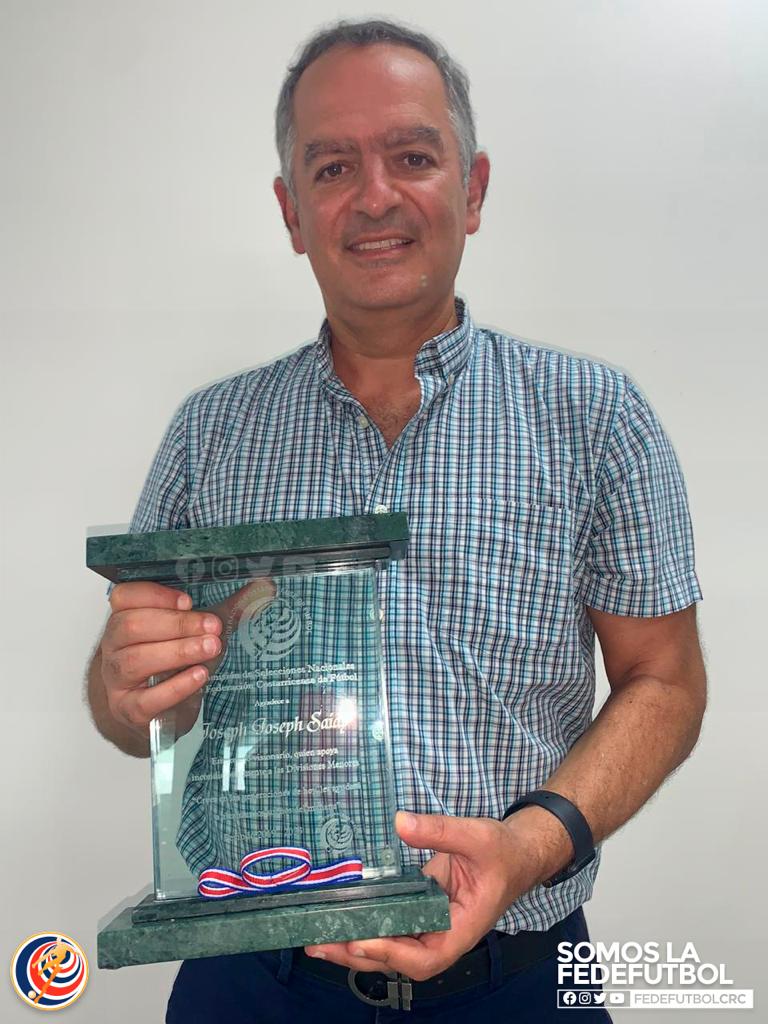 Reconocimiento Joseph - Federación Costarricense de Fútbol