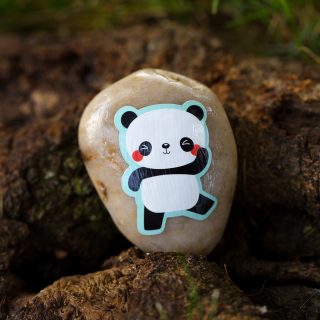 How to Make Easy Mess-Free Sticker Rocks