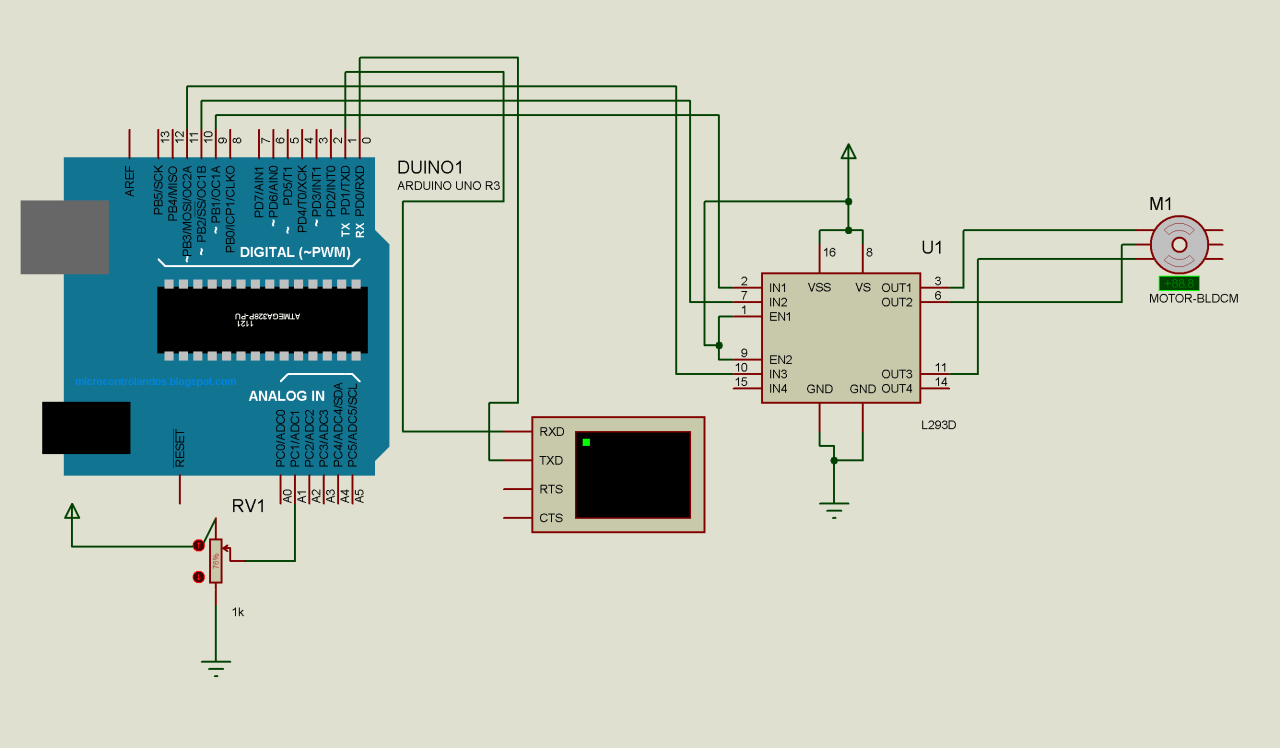 bldc-motor-speed-control-using-arduino-image | FYP Solutions