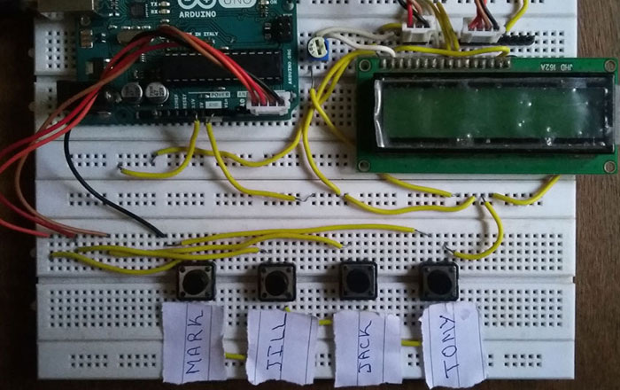 Circuit Diagram Of Arduino Based Electronic Voting Machine - Circuit ...
