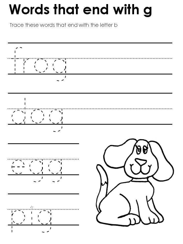 Tracing worksheets for kids