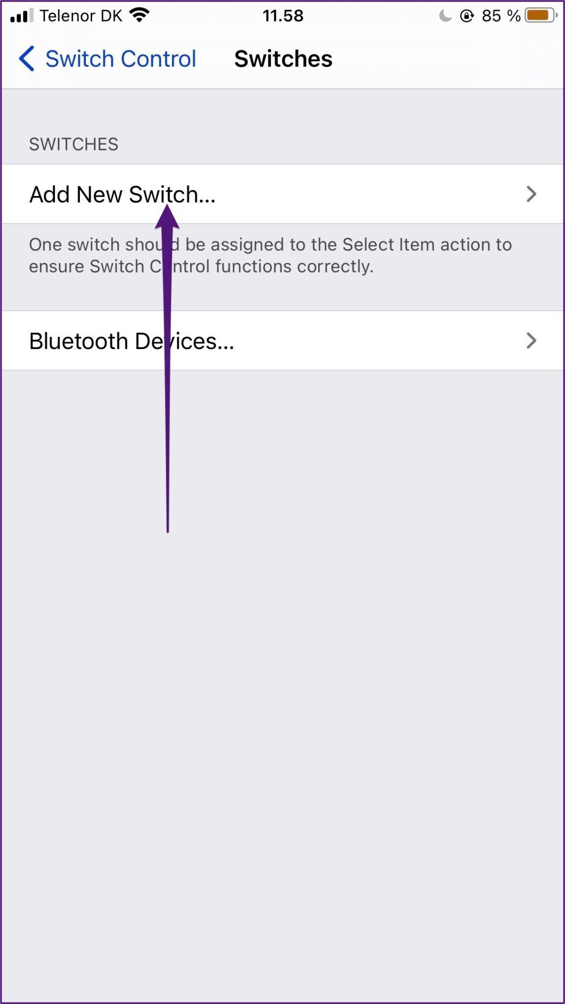 Ios Disable Switch Control Wiring Work