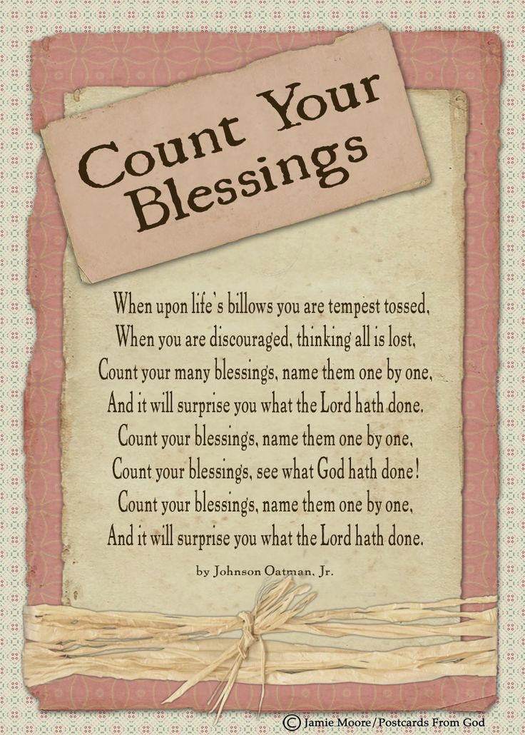 Count Your Blessings? | Hello Father