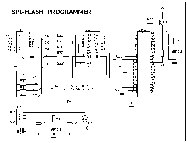 Pic Programmer Schematic Diagram - Circuit Diagram