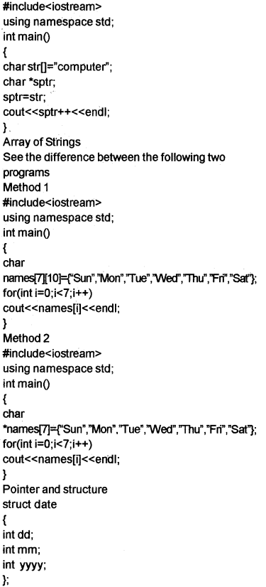 Plus Two Computer Science Notes Chapter 1 Structures and Pointers - HSSLive