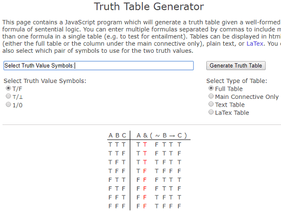 Generate Logic Circuit From Truth Table Calculator » Wiring Diagram