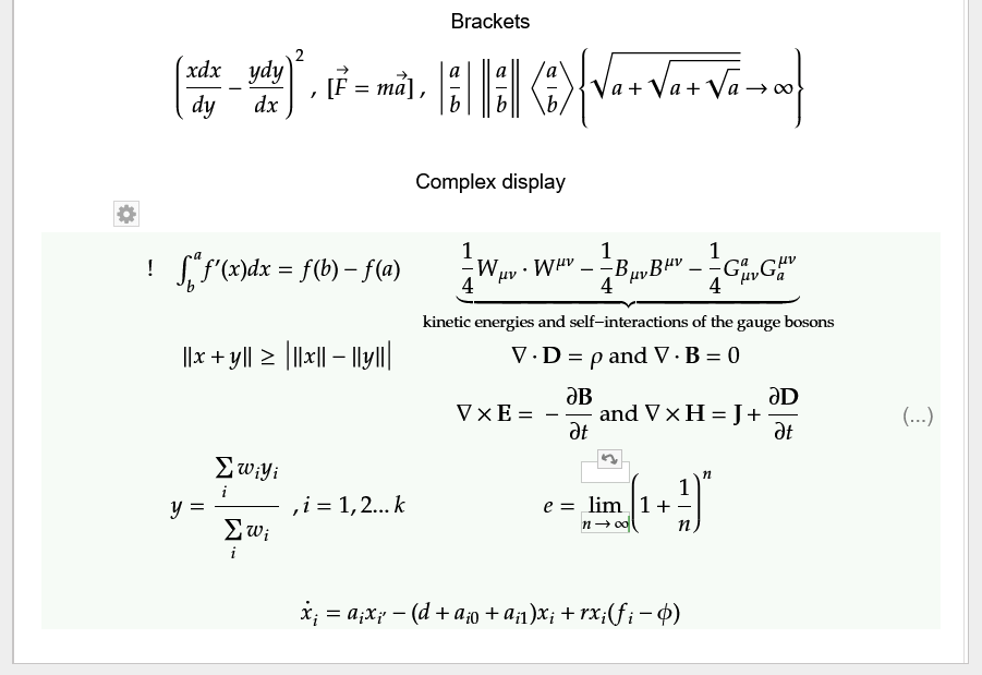 Complex Mathematical Equations In Text - Tessshebaylo