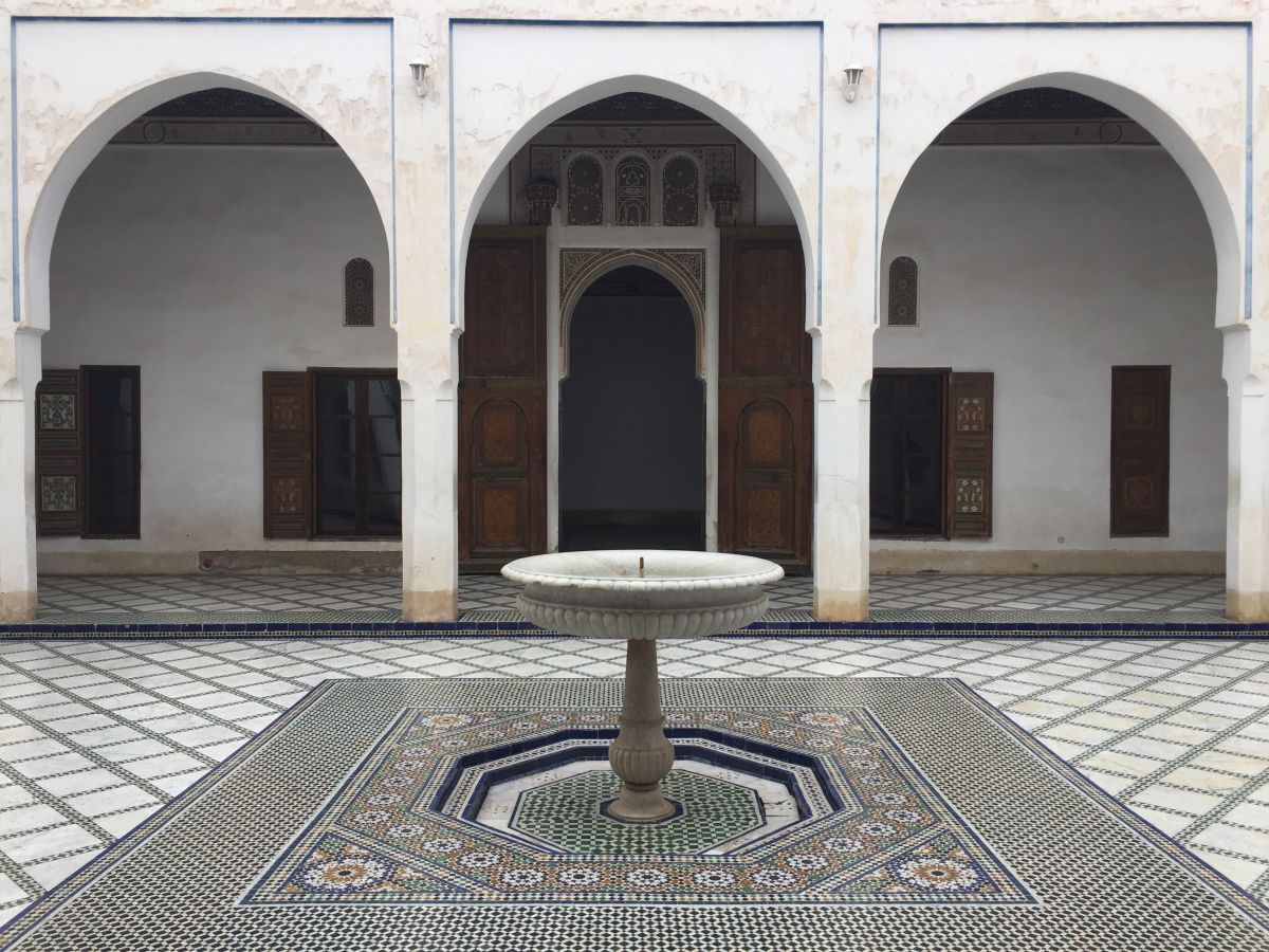 Marrakesh (Part Three): Islamic tiled courtyards at Bahia Palace | Jack ...