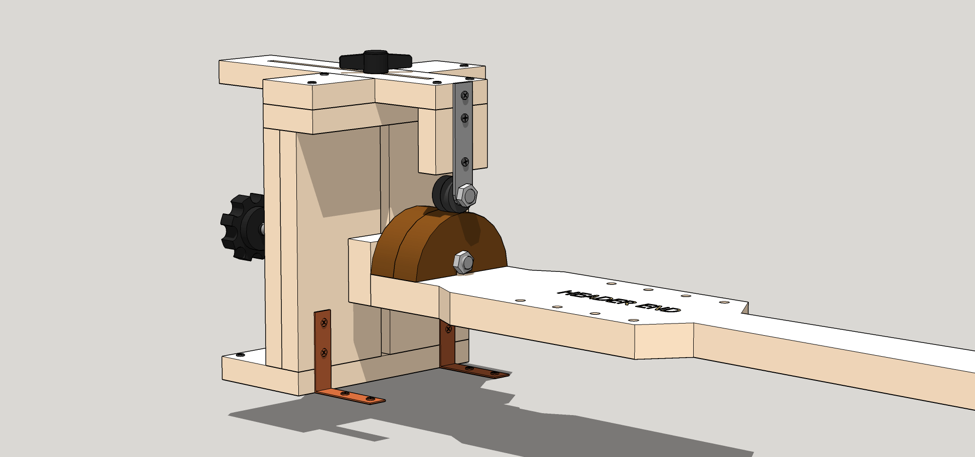 DIY – Plan for Neck Router Jig – Käppi Guitars