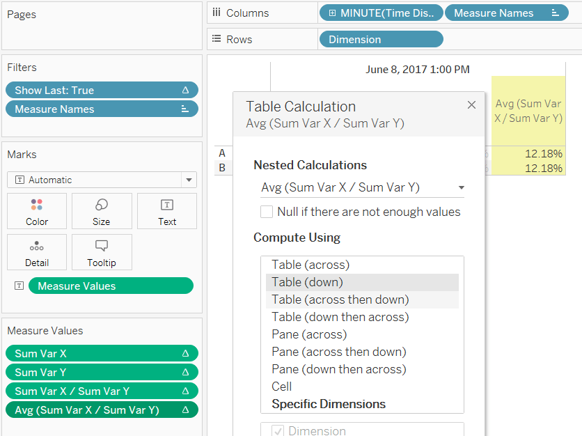 Nested Calculation – A Tableau Puzzler - KDD Analytics