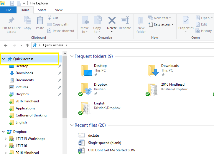 Quick access – KristianStill