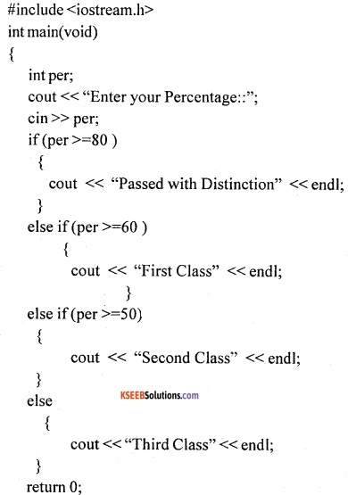 1st PUC Computer Science Question Bank Chapter 10 Control Statements ...