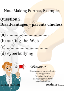 Note Making Class 12 CBSE Format, Examples – Learn Cram