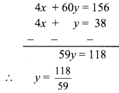 Maharashtra Board 9th Class Maths Part 1 Problem Set 5 Solutions Chapter 5 Linear Equations in ...
