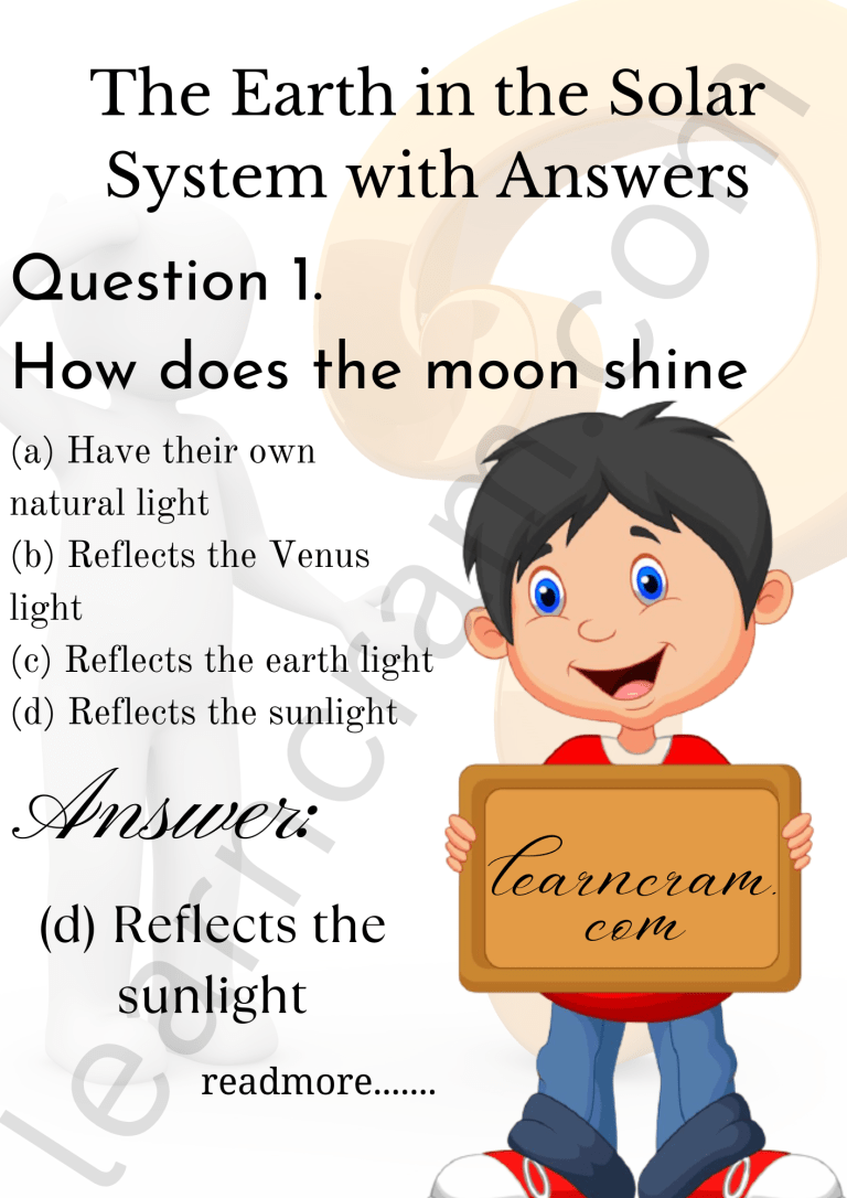 MCQ Questions For Class 6 Geography Chapter 1 The Earth In The Solar mcq-questions-for-class-6-geography-chapter-1-the-earth-in-the-solar
